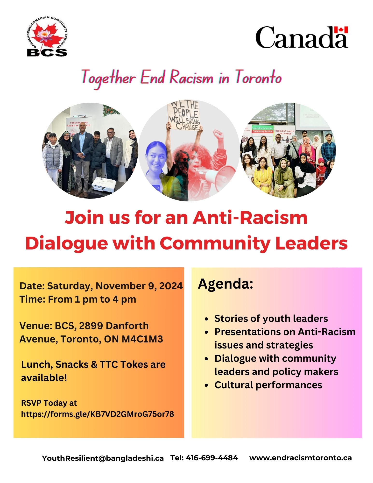 Anti-Racism Community Dialogue – Together End Racism in Toronto